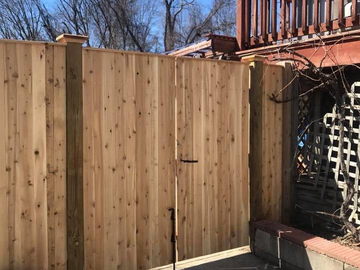 Framingham's Double-Gate Cedar - AnyFence